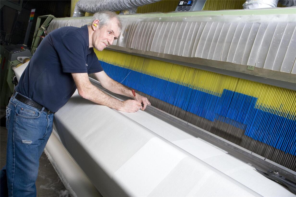 Irish Linen fabric designers and weavers - John England